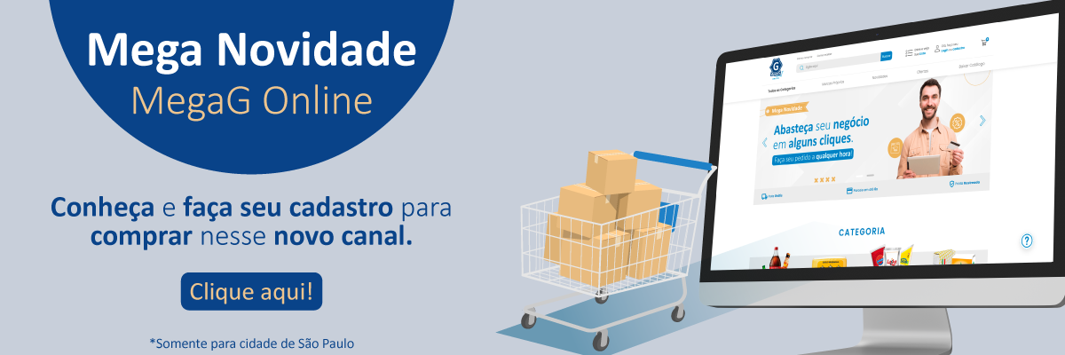 MegaG Alimentos | Distribuidora de Alimentos e Bebidas