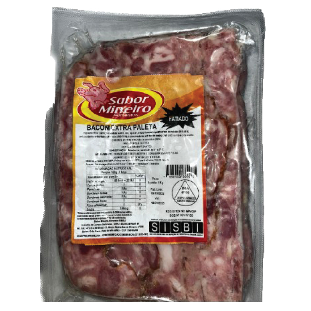 Bacon Fat Sabor Mineiro 1Kg | MegaG Alimentos