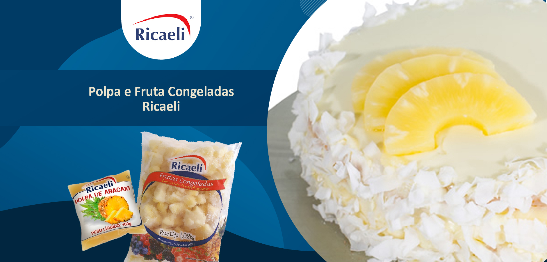 Bolo Piña Colada | MegaG Alimentos
